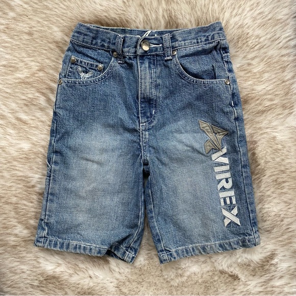 Avirex | Bottoms | Vintage Avirex Boys Denim Carpenter Shorts | Poshmark